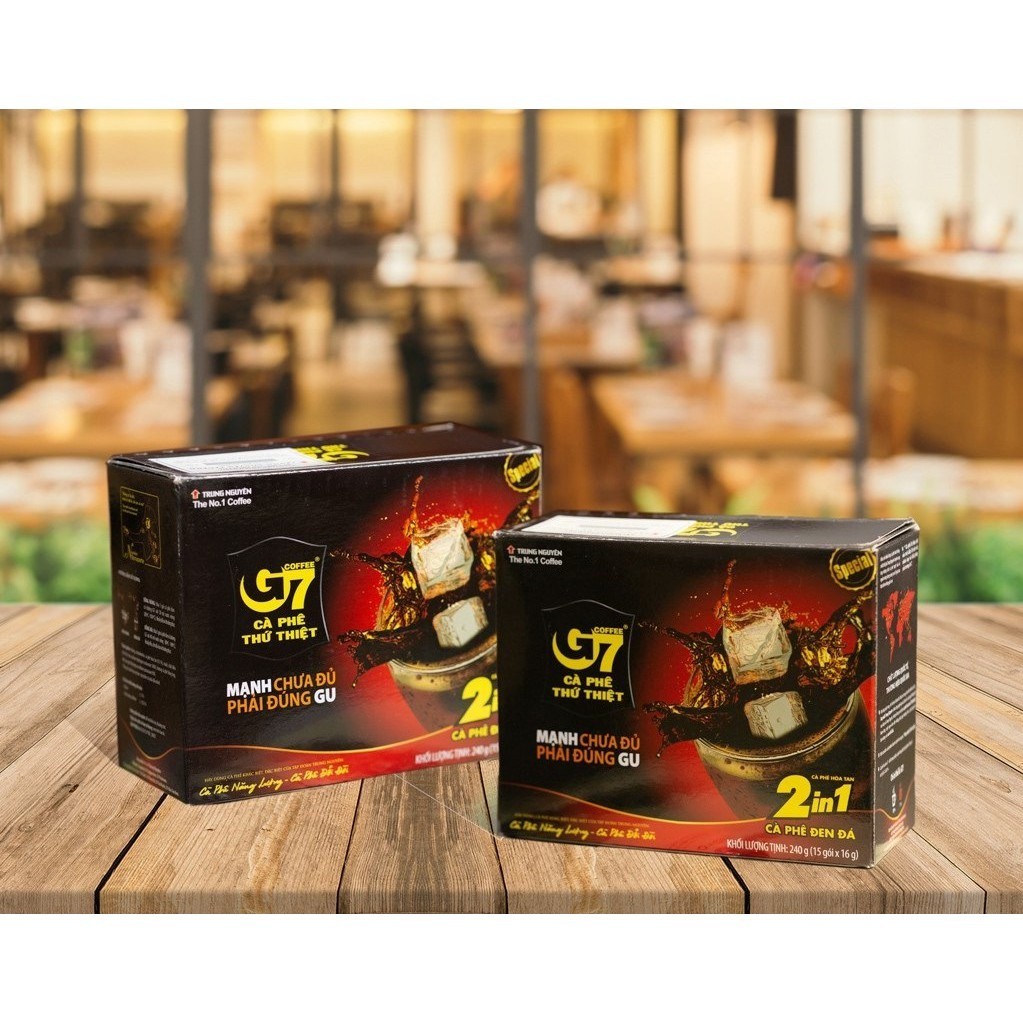 [Halal] Trung Nguyen G7 Ca Phe Thu Thiet 2 in 1 Vietnam Instant Coffee ...
