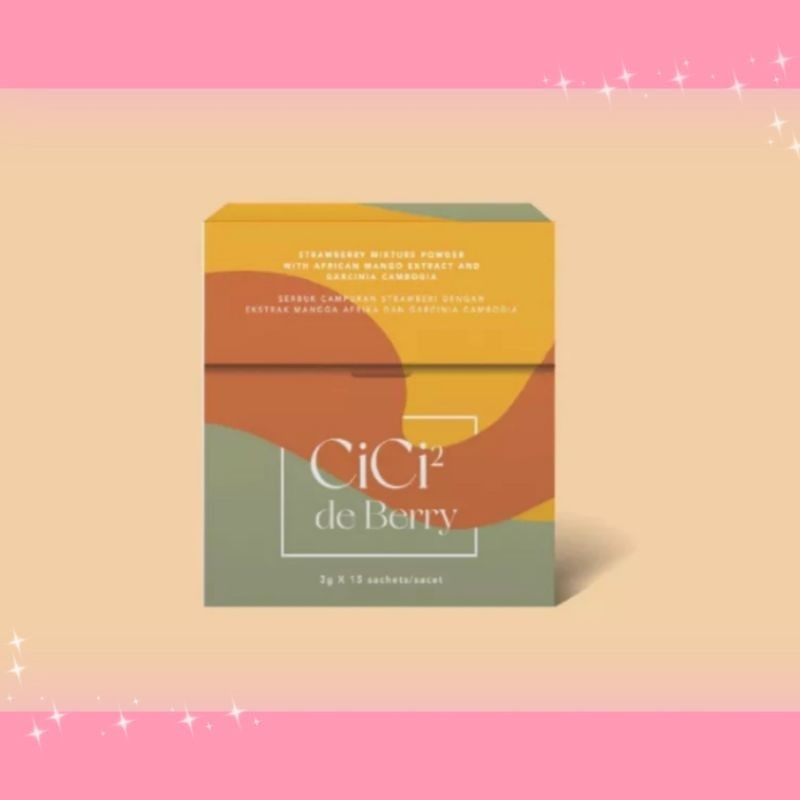 Cici De Berry 草莓切淀粉/Cici Dx 排毒15 Sachets | Shopee Malaysia