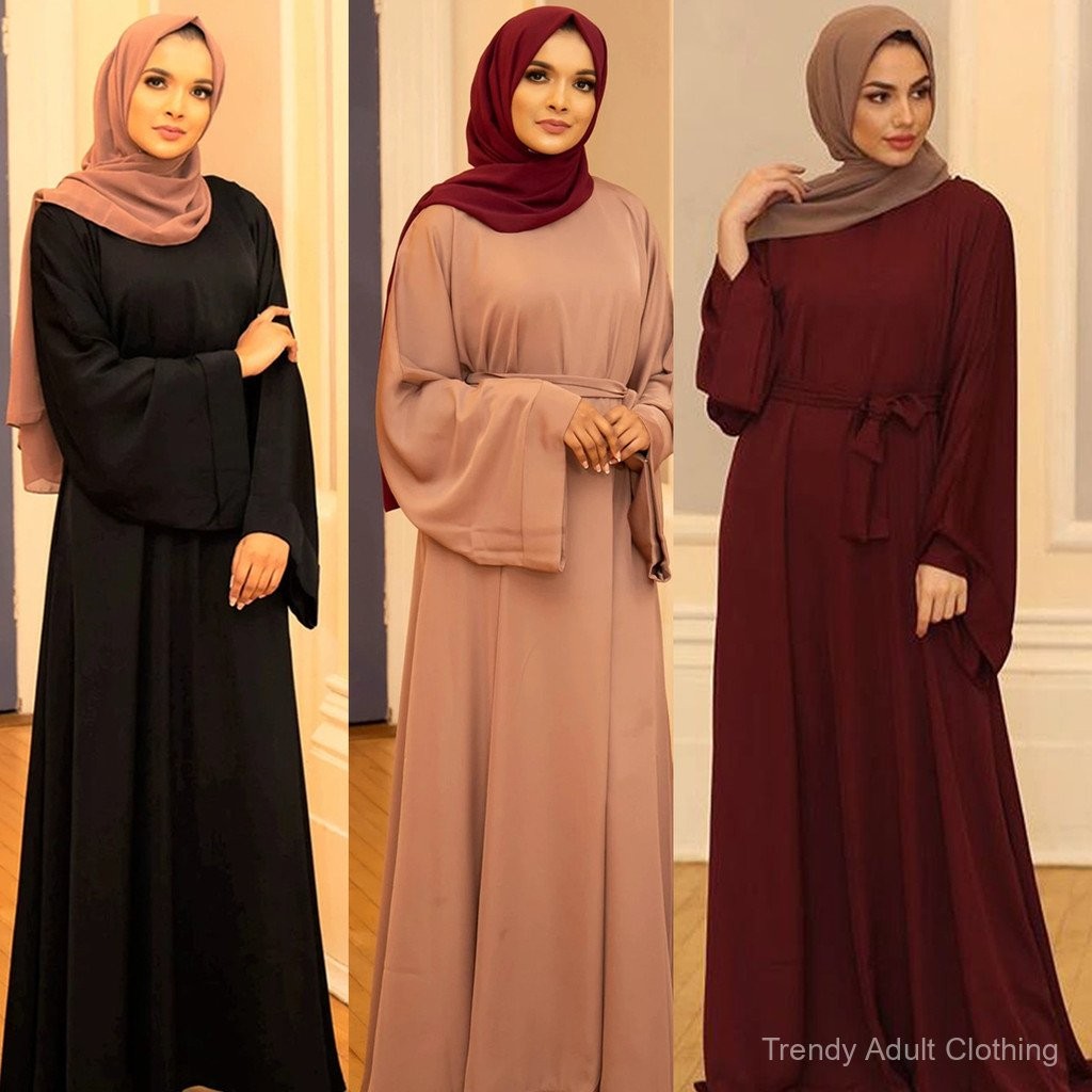 dress raya 2025 kurung raya 2025 Hot Sale Solid Color Plus Size Laced ...