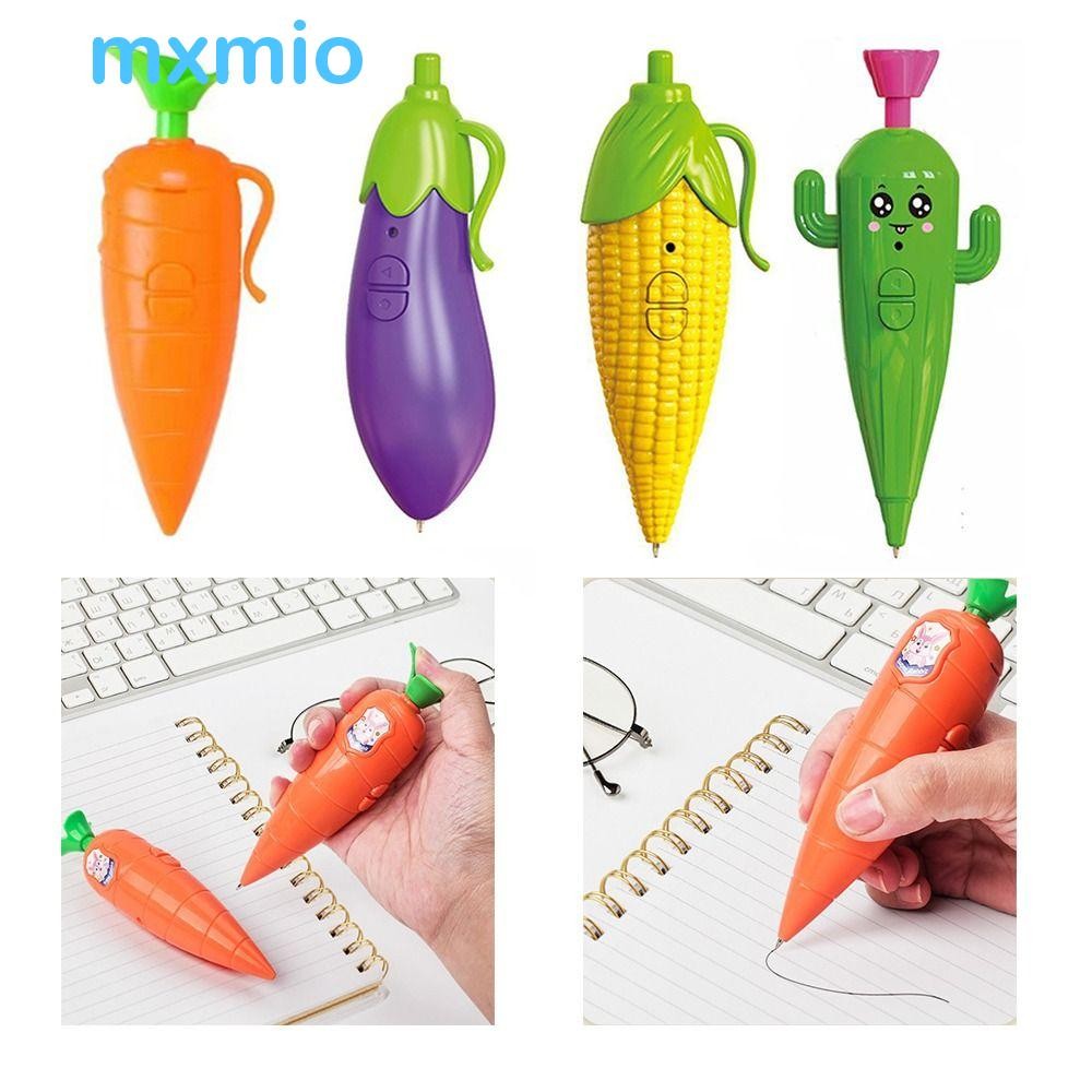 MXMIO Funny Voice Recorder Pen, Carrot Eggplant Corn Cactus Cute ...