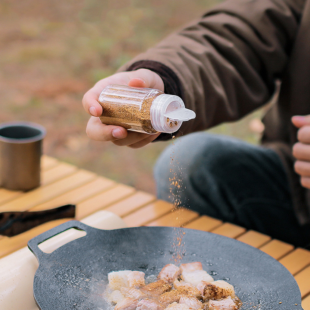 AIGONI™ BBQ Jar Spice Storage Bag Portable Spice Box Container Outdoor ...