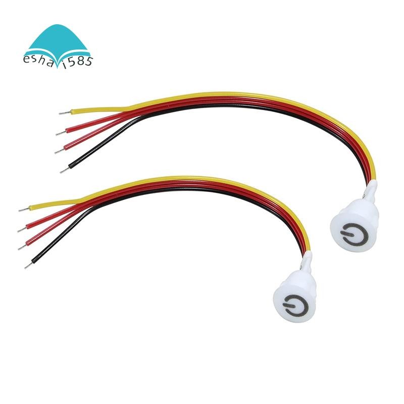 2Pcs Touch Dimmer Switch DC3.7V 5V 12V Stepless Dimmer Switch Sensor ...