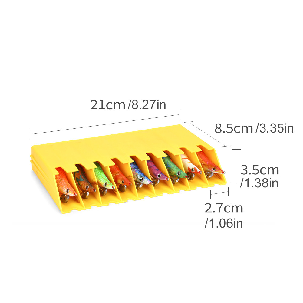 [Hotbrand.my] Plastic Fishing Box Minnow Squid Jig Hard Bait Container ...