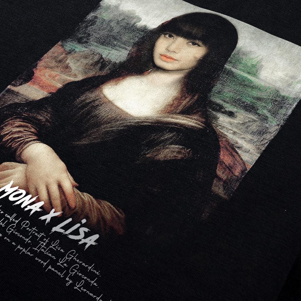 Mona X LISA MONALISA T-SHIRT | Nsa PREMIUM KAOS RAIL BOOTLEG VINTROCK ...