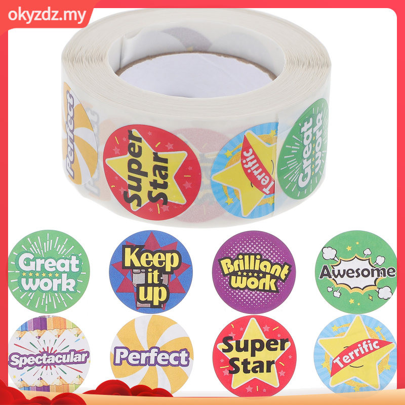 Reward Stickers Incentive Funny Self-adhesive Cartoon Toy Little School ...