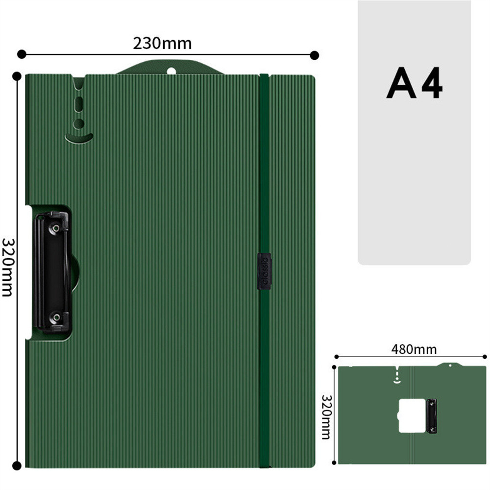 Plastic Storage Clipboards A4 Board Clip Note Clipboard Writing Pad ...