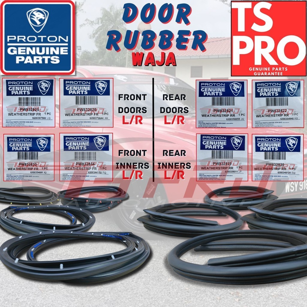 [Price for 1 rubber] Proton Waja Genuine Door Rubber Getah Pintu ...