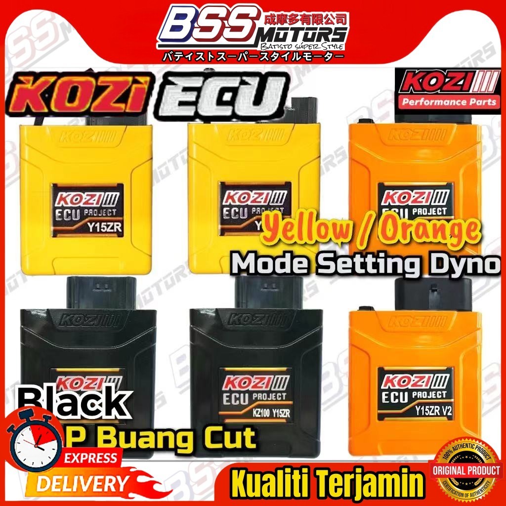 Kozi Racing ECU Black Top Stage 1/2 RSX RS150 Y15ZR Y16ZR VF3i 185 SRL115 Wave Dash Solariz KZR ...