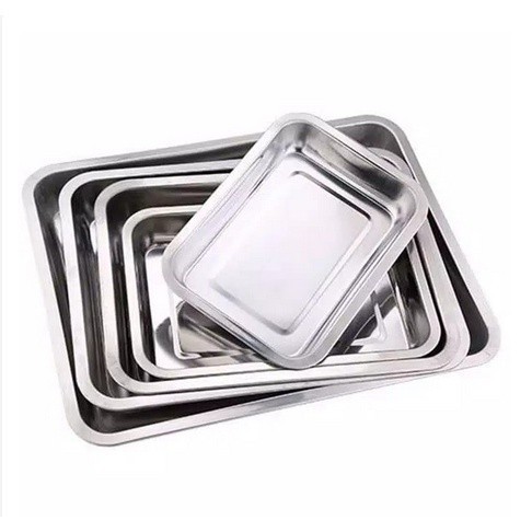 Stainless TRAY MULTIPURPOSE STAINLESS TRAY SERVING PLACE | Shopee Malaysia