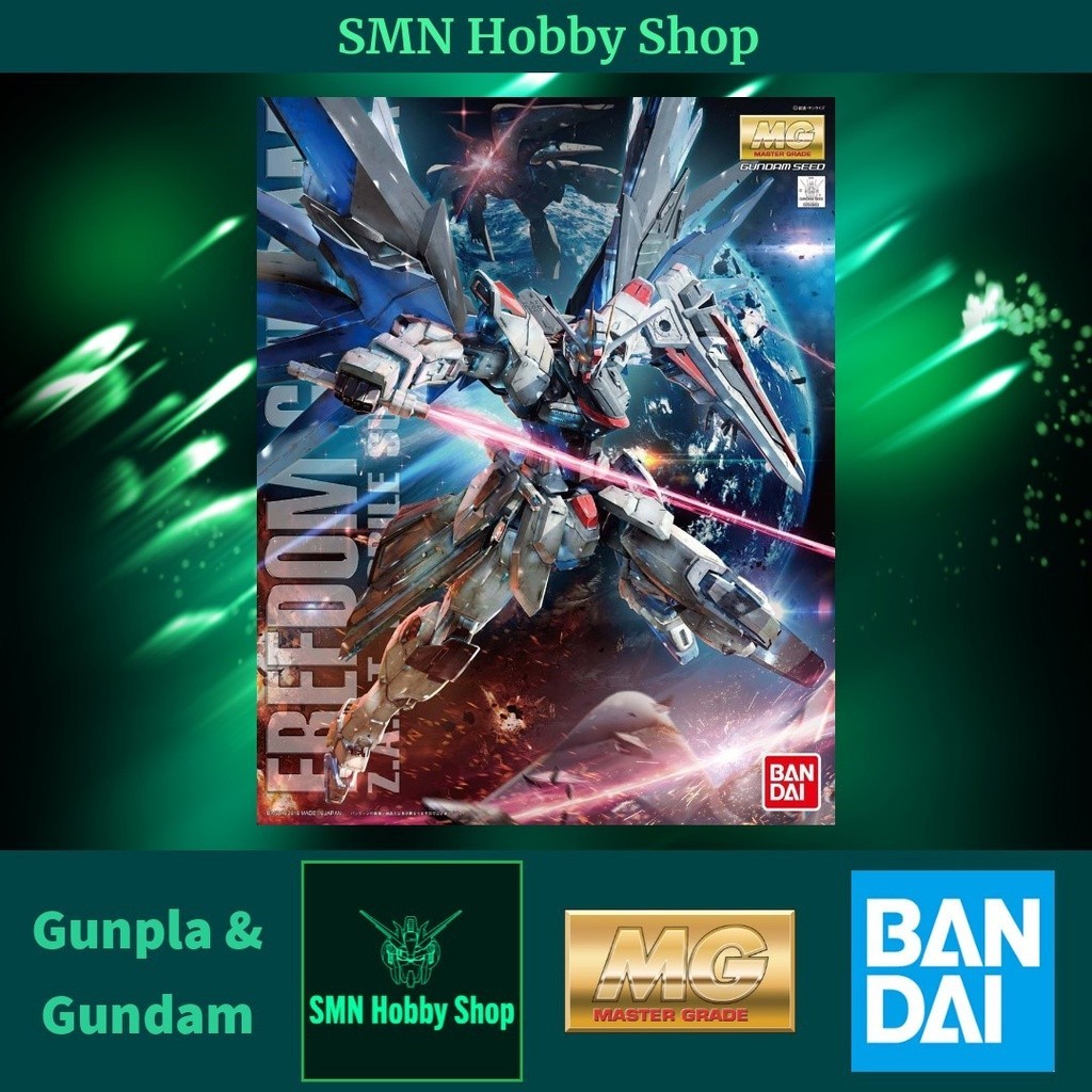 MG 1/100 ZGMF-X10A Freedom Gundam Ver 2.0 Gunpla Gundam Toys Plastic ...