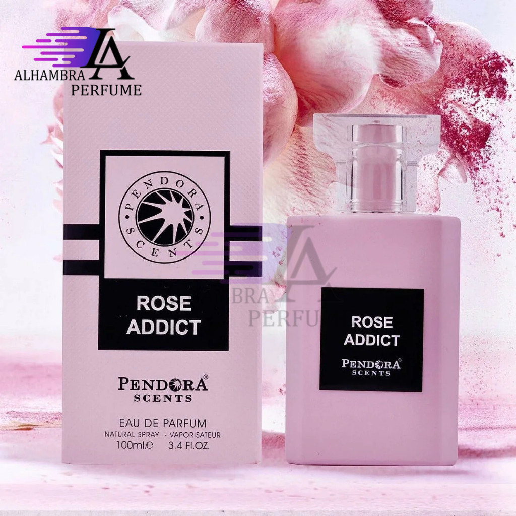 Paris Corner Rose Addict Perfume EDP For Men And Women 100ml | Shopee ...