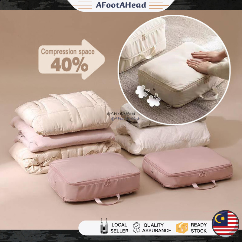 Down Jacket Storage Bag Clothes Tidy-Up Special Travel Portable Luggage ...