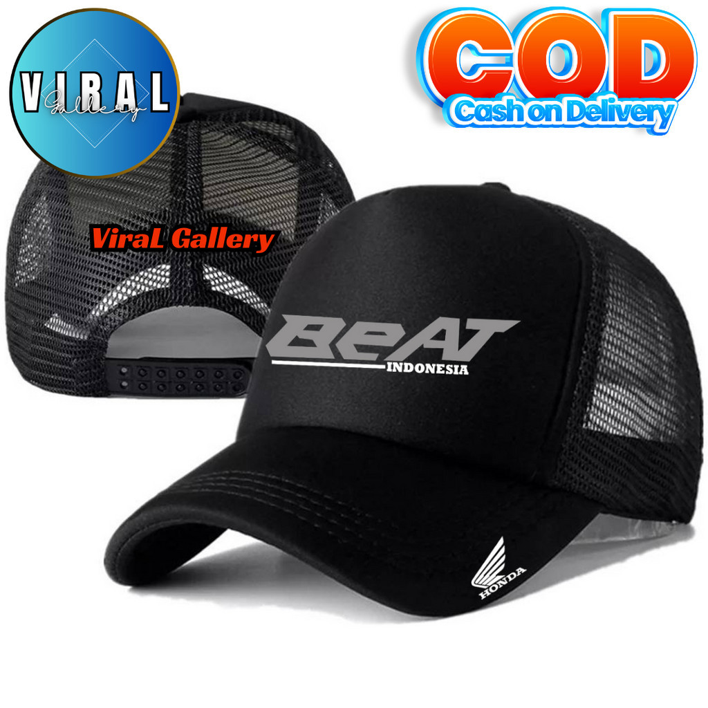 Viral Gallery HONDA BEAT Trucker Hat - HONDA BEAT Logo Distro Hat ...