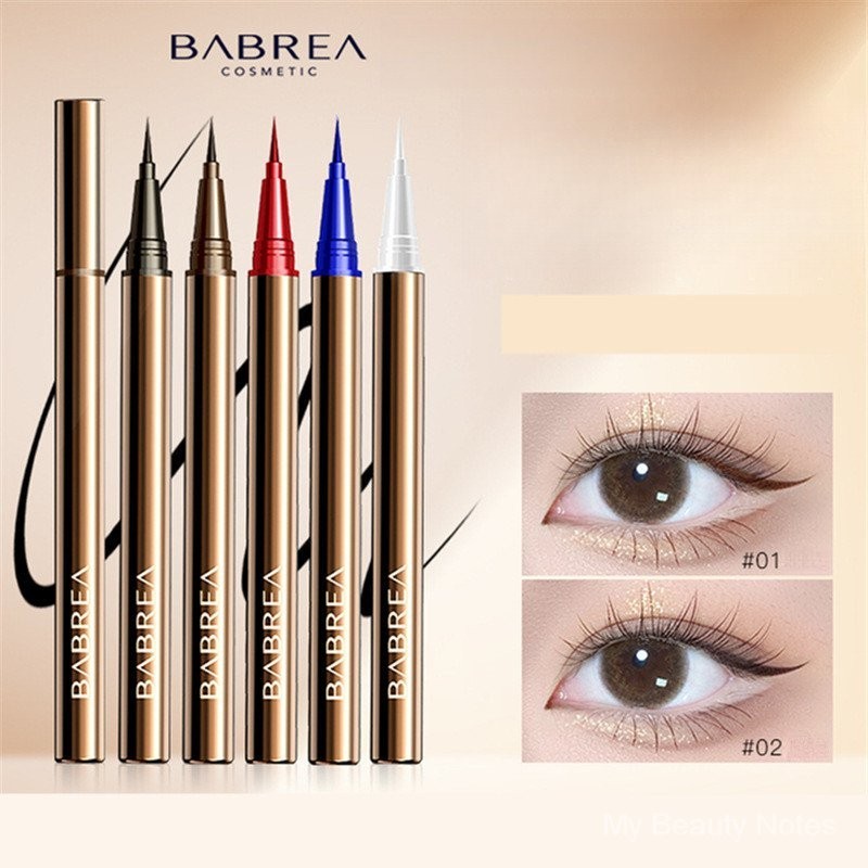 BABREA eyeliner liquid pen is fast drying, not easy to get dizzy ...