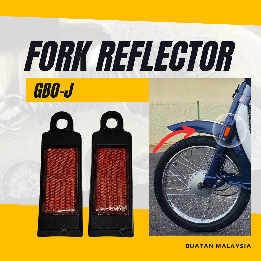 FORK REFLECTOR GBOJ - HONDA GBO-J GBO J MOTOR TANTUL BATU PANTULAN CAHAYA REFLETOR | Shopee Malaysia