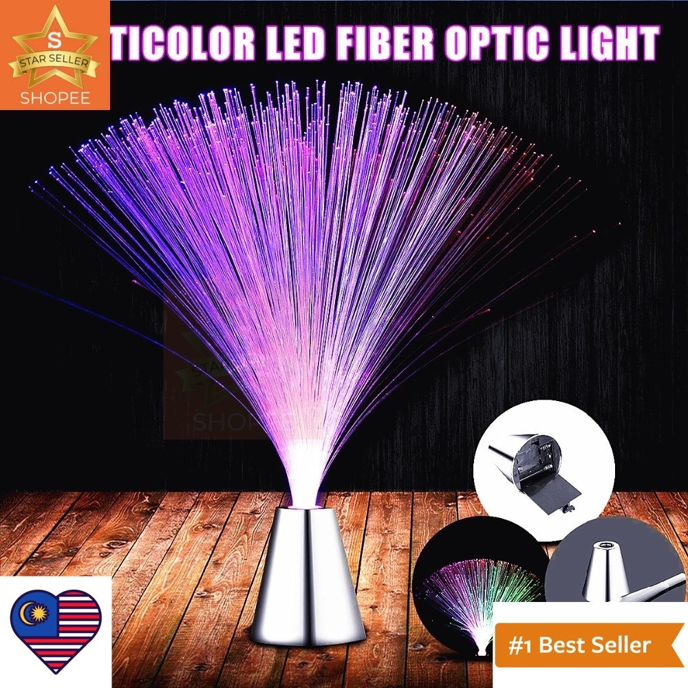 (MW)33*8cm LED Colorful Color Changing Fiber Optic Light/home Wedding ...
