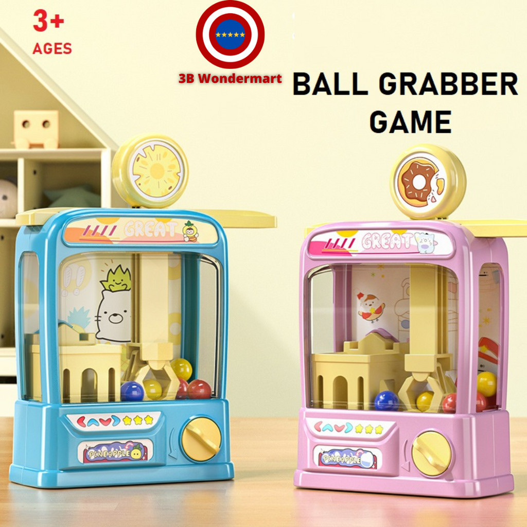 Children's Mini Claw Machine Ball Catcher Toy Ball Grabber Machine ...