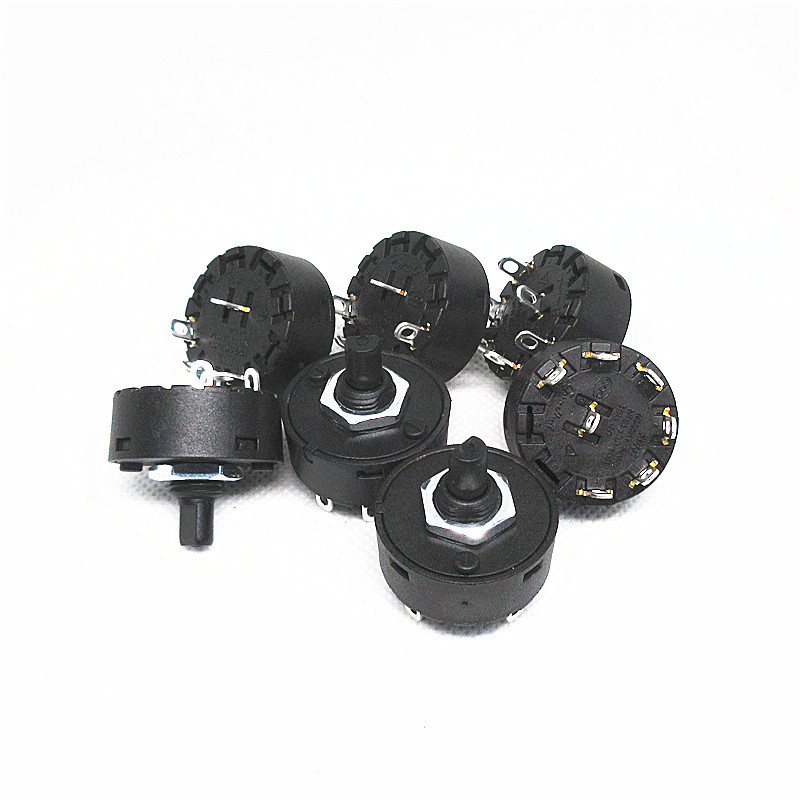 Round Rotary Switch 3-speed 4-speed 5-speed 6-speed Multi-speed Knob ...