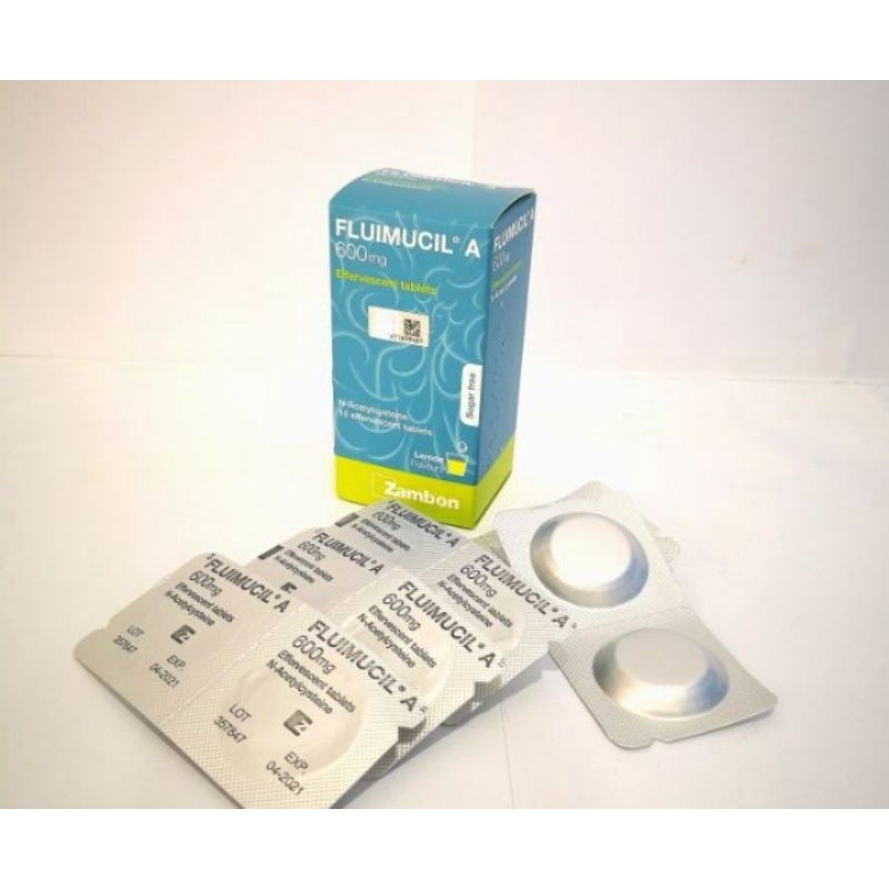 Ubat Cair Kahak/Phlegm 10's Effervescent Tablet (Lemon Flavour ...