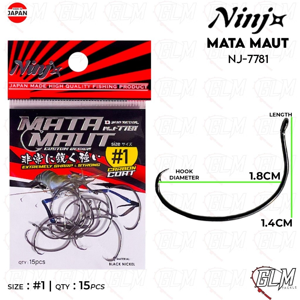 NINJA MATA MAUT V1 & V2 | MATA KAIL UDANG MAUT | Shopee Malaysia
