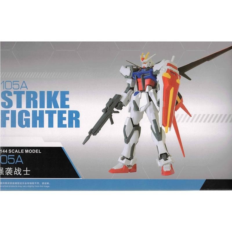 Entry Grade EG 1/144 Scale Strike Gundam Fighter Model Kit Aile Strike ...