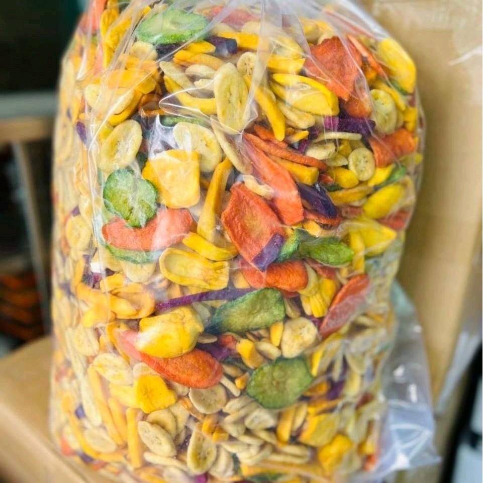 ( Ready stock 10kg ) Mix Sayu Campur (Halal) Kerepek Campuran Buah ...