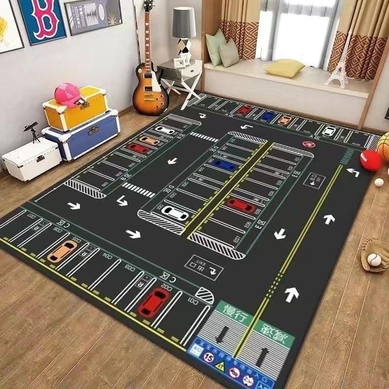 Children Carpet Parking Lot Kindergarten Classroom City Traffic ...