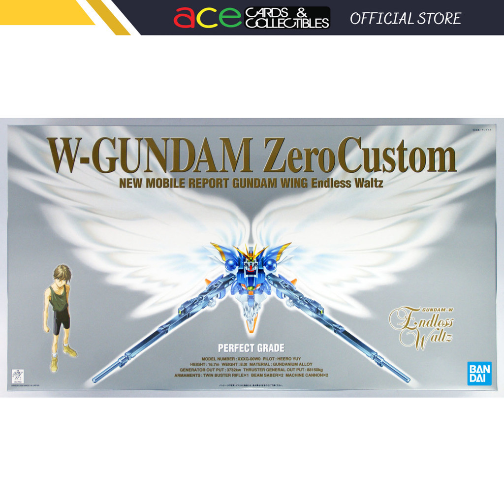 Gunpla PG 1/60 W-GUNDAM ZERO CUSTOM (Gundam Model Kits) | Shopee Malaysia