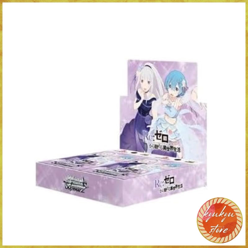 【Get one free bag with every 3 BOX of PR packs】 Weiss Schwarz Booster Pack "Re:Zero - Starting ...