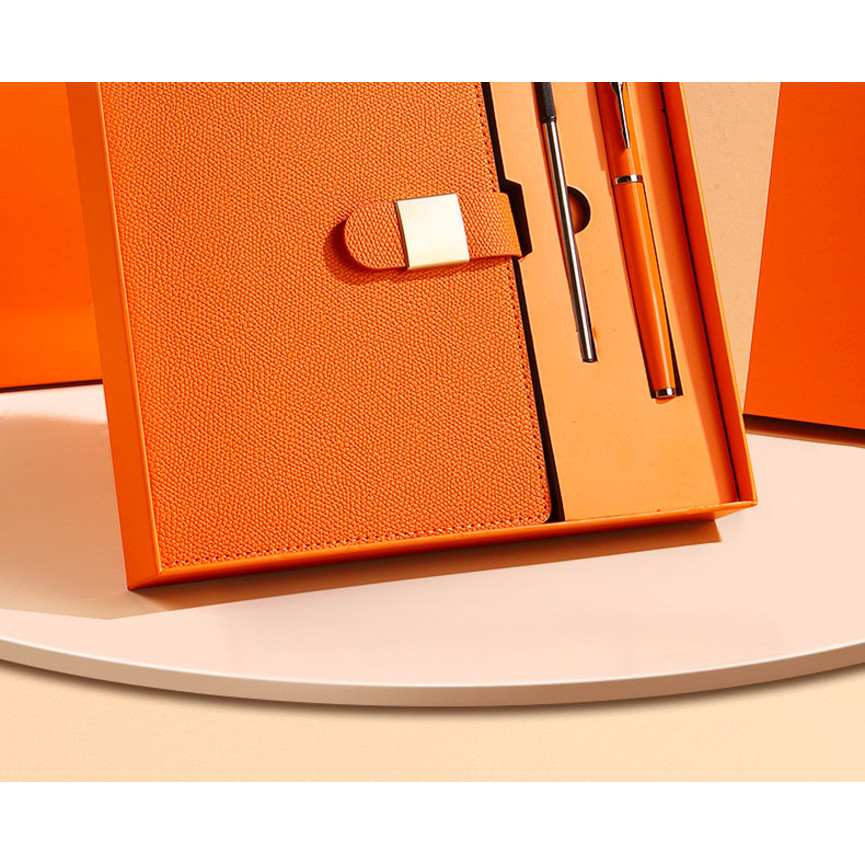 Business Notebook Gift Box Set 2024 High-End Signature Diary Work ...