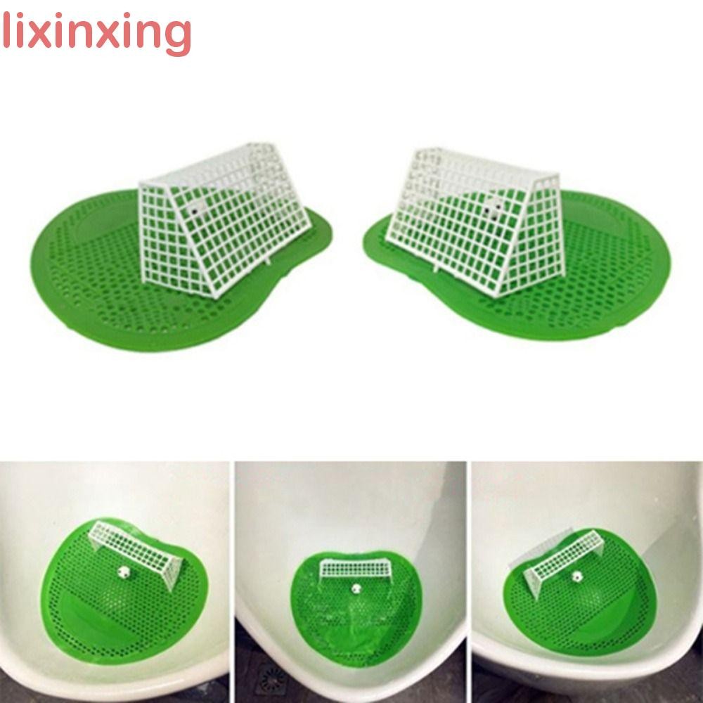 LIXINXING Urinal Screen, Anti-Clog Football Goal Aroma Pad, Cleaning ...