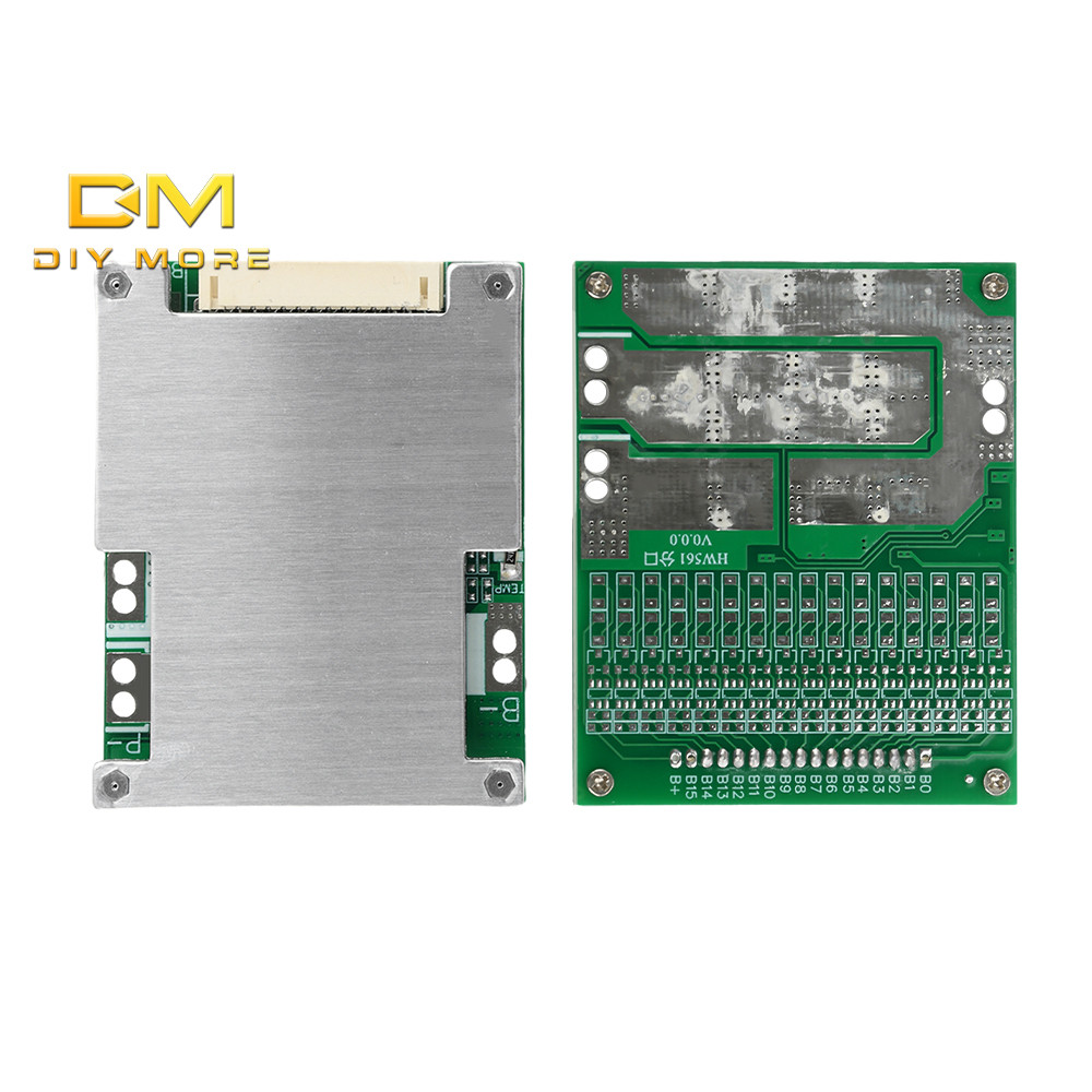 DIYMORE 13S 48V 50A60A Li-ion Battery Protection Board Split ...