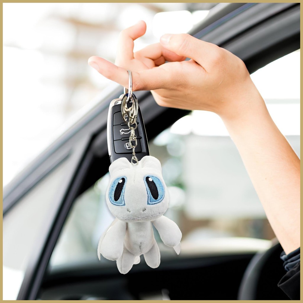 Anime Characters Dragon Keyring 15cm Cute Toothless Dragon Toy Plush ...