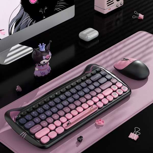 keyboard wireless mechanical keyboard Ferris Hand Gradient Blackberry ...