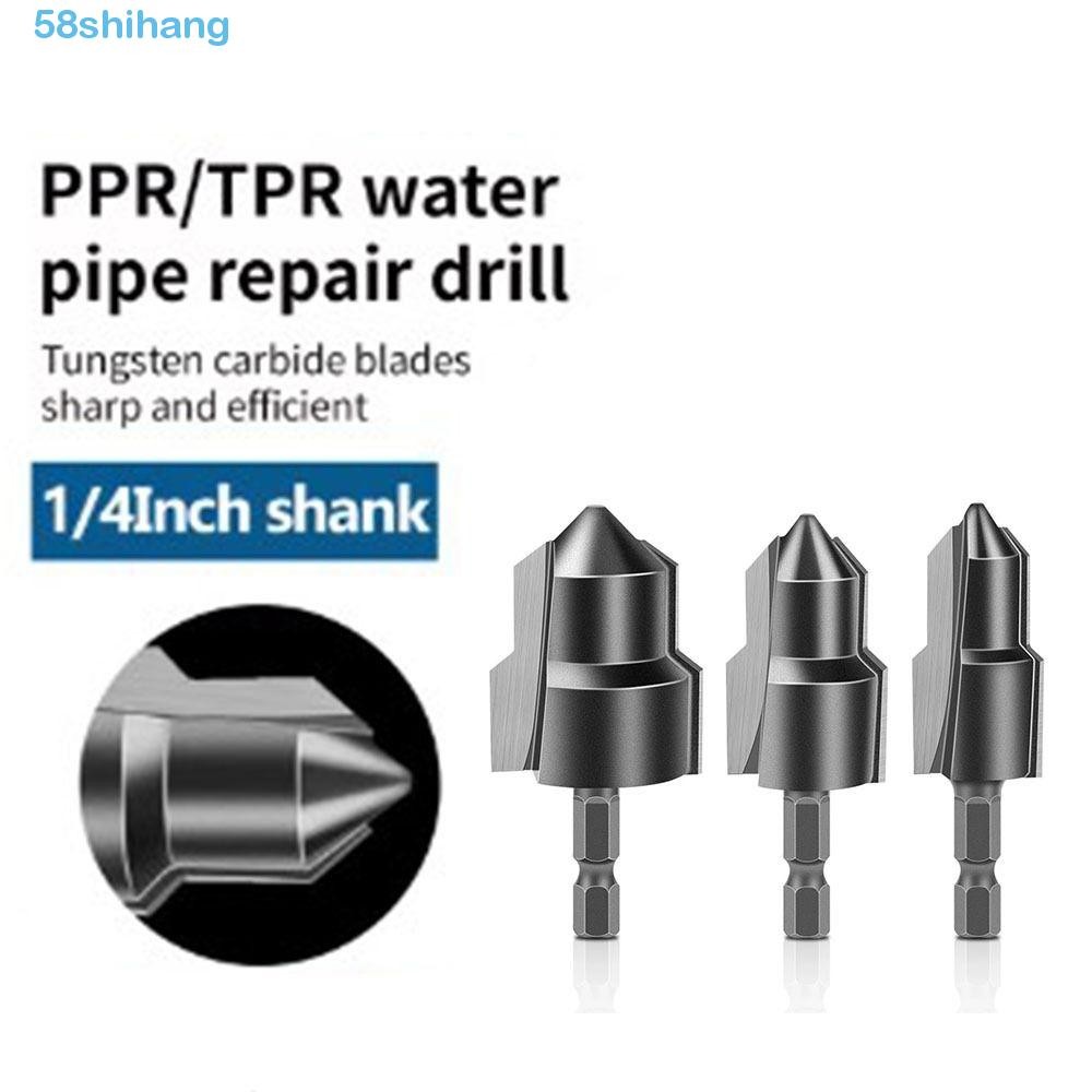 SHIHANG PPR Lifting Stepped Drill Bit, Punch Plumber Hexagon Shank ...