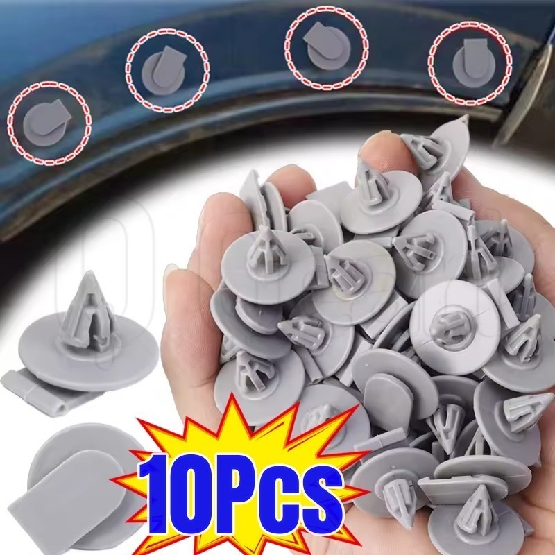 10Pcs Fender Plastic Rivet Buckle - Car Wheel Arch Trim Clips - Auto ...