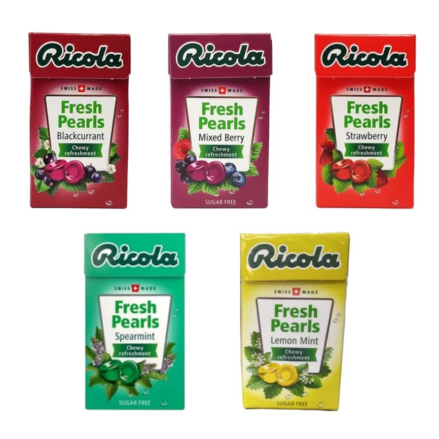 RICOLA FRESH PEARLS CHEWY REFRESHMENT 25G (EXP:08/2025) | Shopee Malaysia
