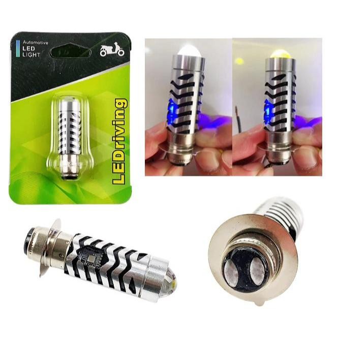 LED BULB T19 MENTOL LC135 / EX5/ DASH V1/ WAVE / Y125Z / SRL110 T19 HID ...