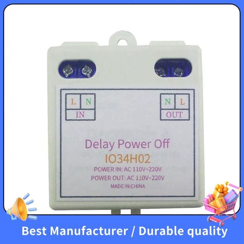 【NEW】AC 120V 220V Time Delay Relay Power on Delay OFF Switch 1-480Min ...