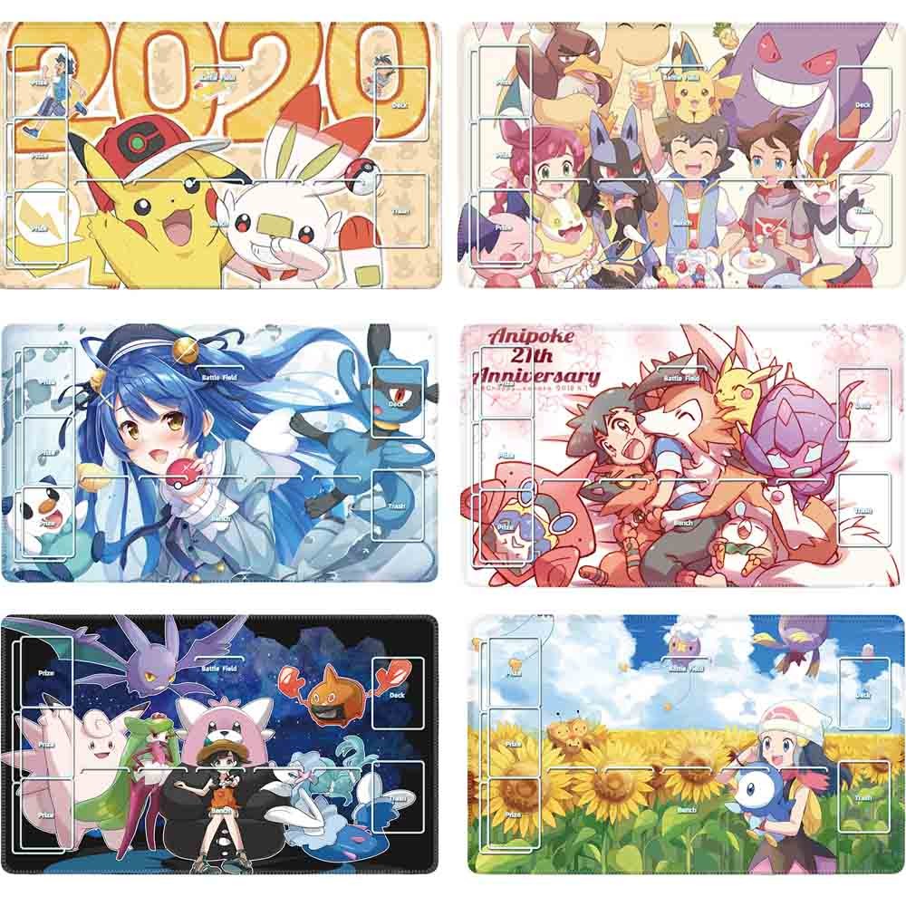 Pokemon Ptcg Card Mat Dragonite Charizard Scorbunny 60X35Cm Dedicated ...