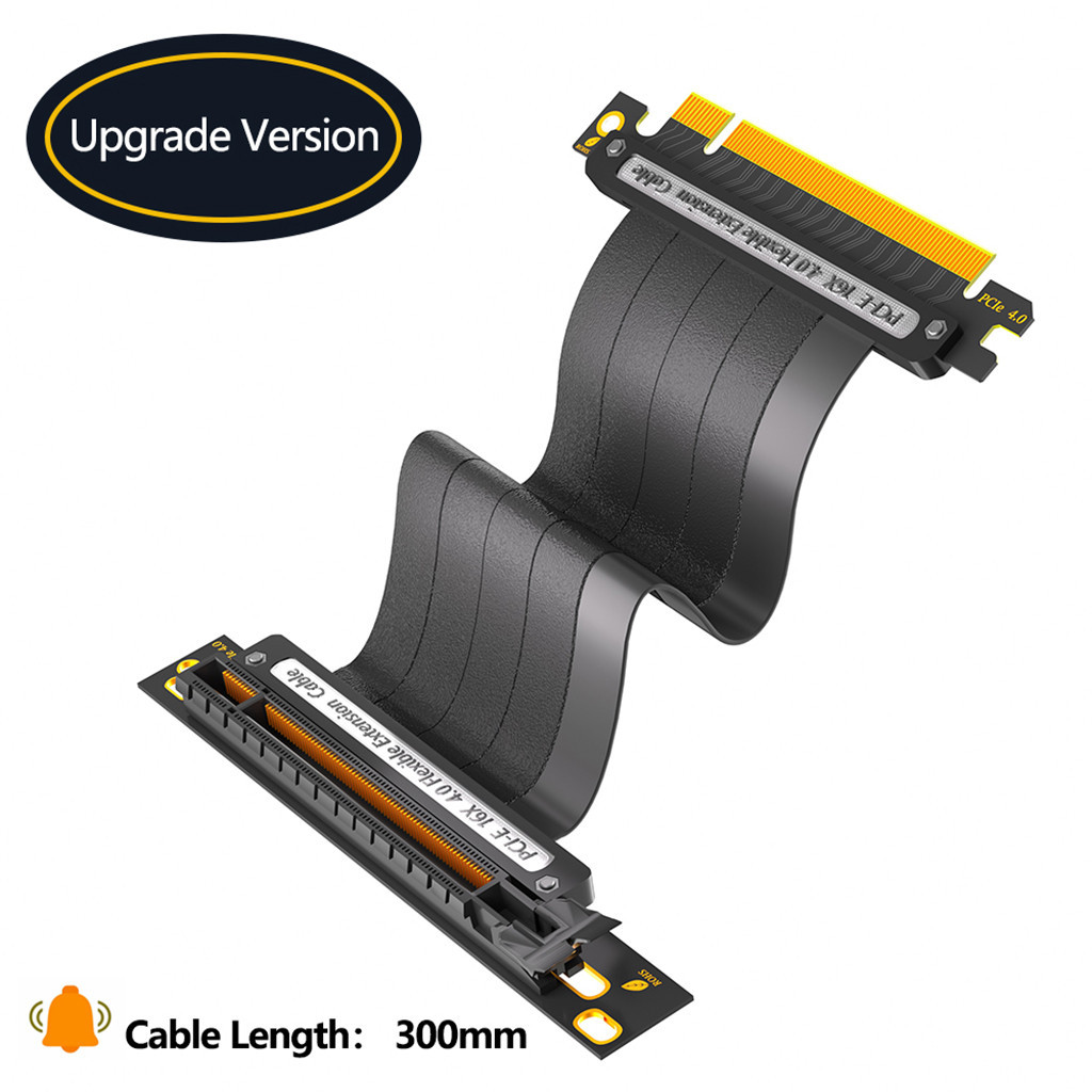 JMT PCI-E 4.0 16x High Speed PCIe Riser 90/180 Degree Silver-plated ...