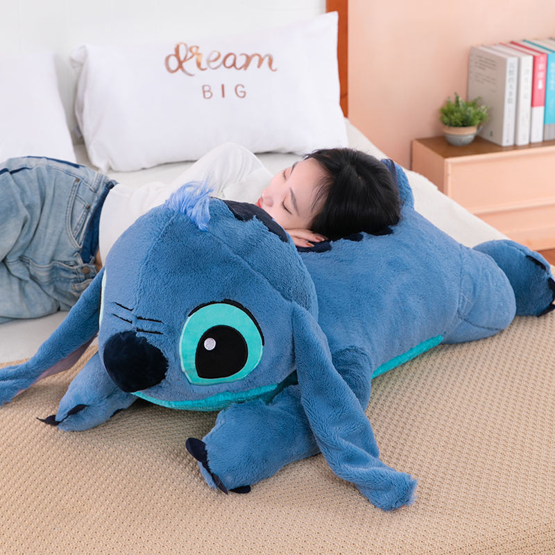 Cartoon Stitch Pillow Plush Toy Cute Stitch Muppet Sleeping Cushion ...