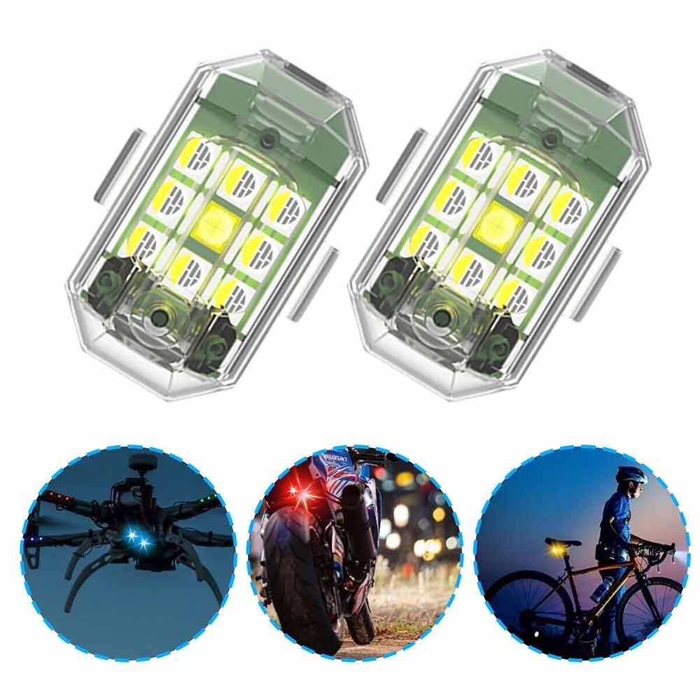 Remote Control Wireless LED Strobe Light 7-Colors Warning Lights ...
