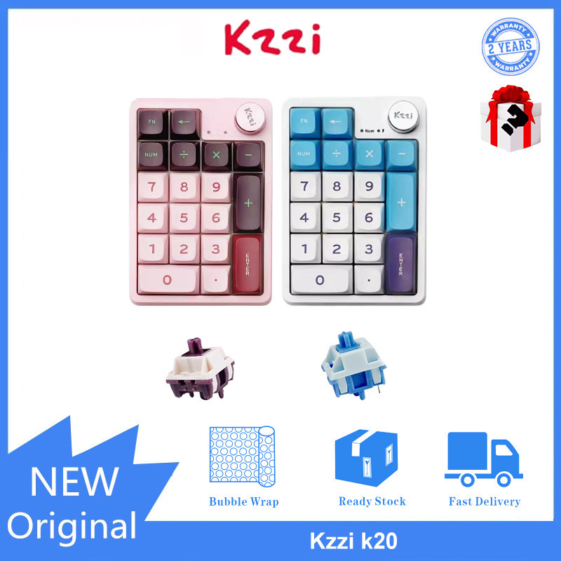 kzzi k20 3-mode wireless mechanical keyboard | Shopee Malaysia
