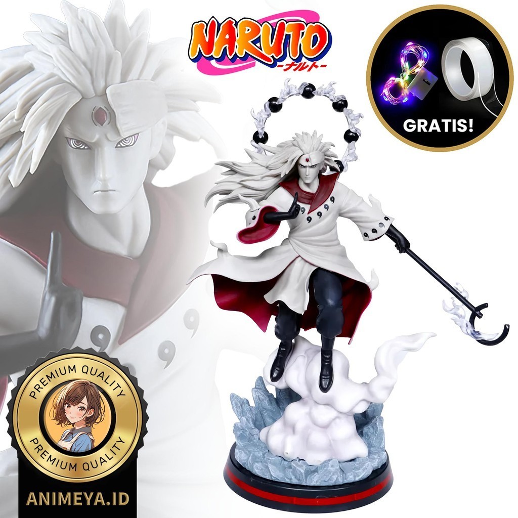 Action Figure Statue Naruto Shippuden Uchiha Madara Six Path Sage Mode ...