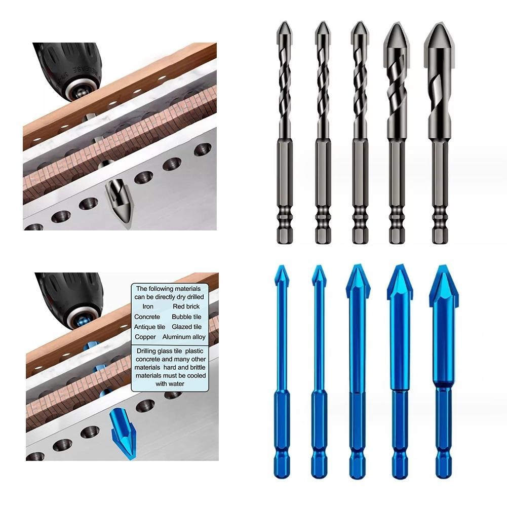 Special Crooked Tip Eccentric Drill Bit Set Concrete Masonry Metal ...
