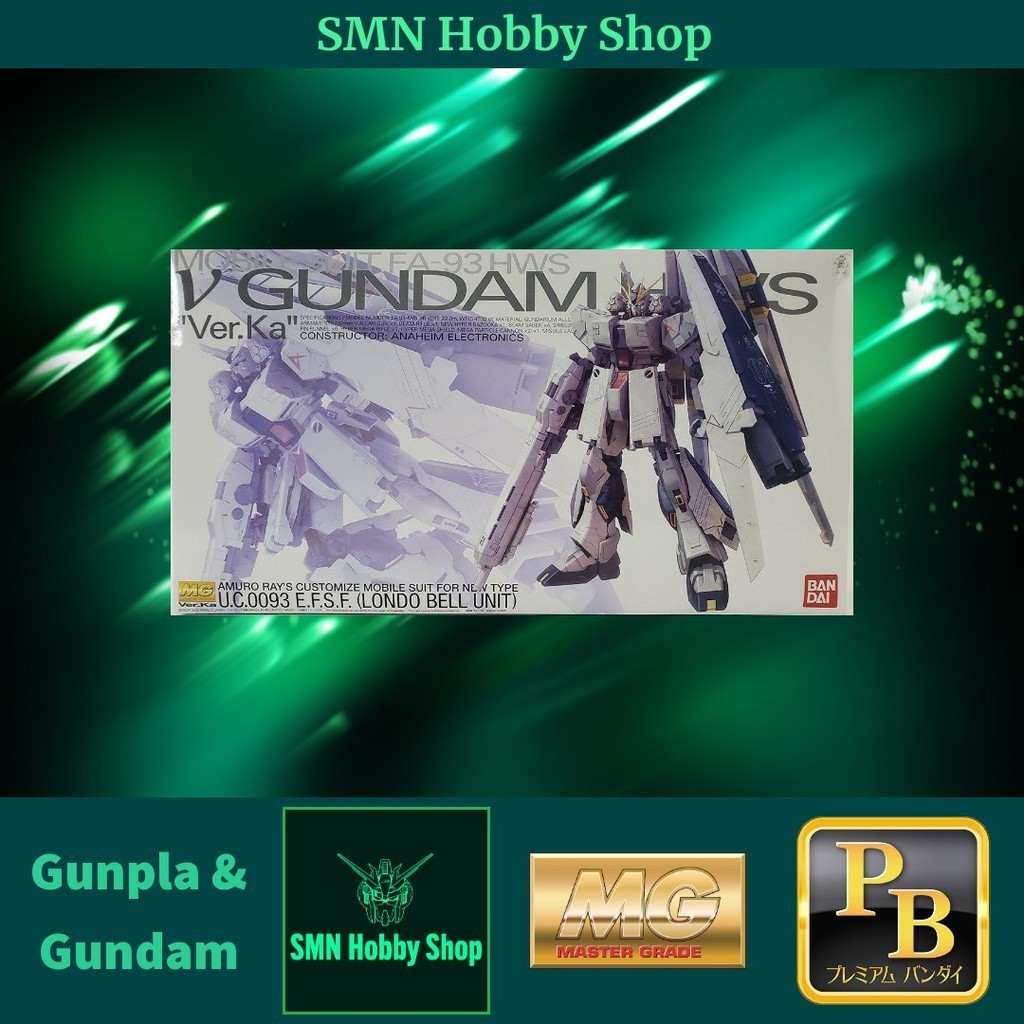 MG 1/100 RX-93 Nu Gundam HWS Ver Ka Gunpla Gundam Toys Plastic Model Kit [Mobile Suit Gundam ...
