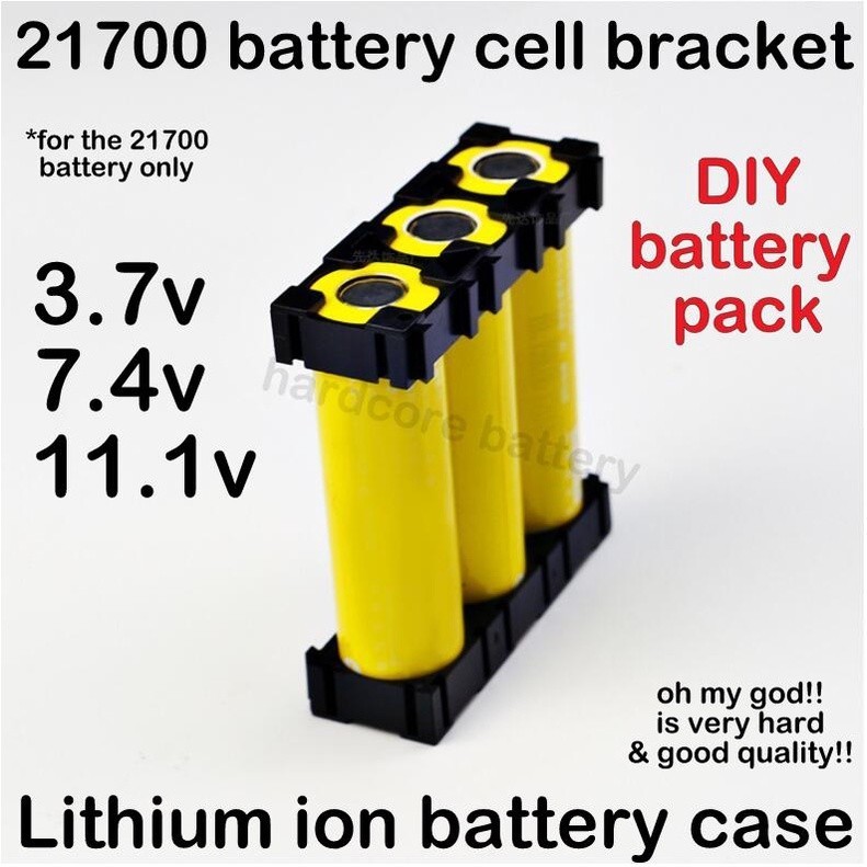 21700 Battery Plastic Holder li-ion Cylindrical cell 2P 2S 3P 3S 3.7V 7 ...