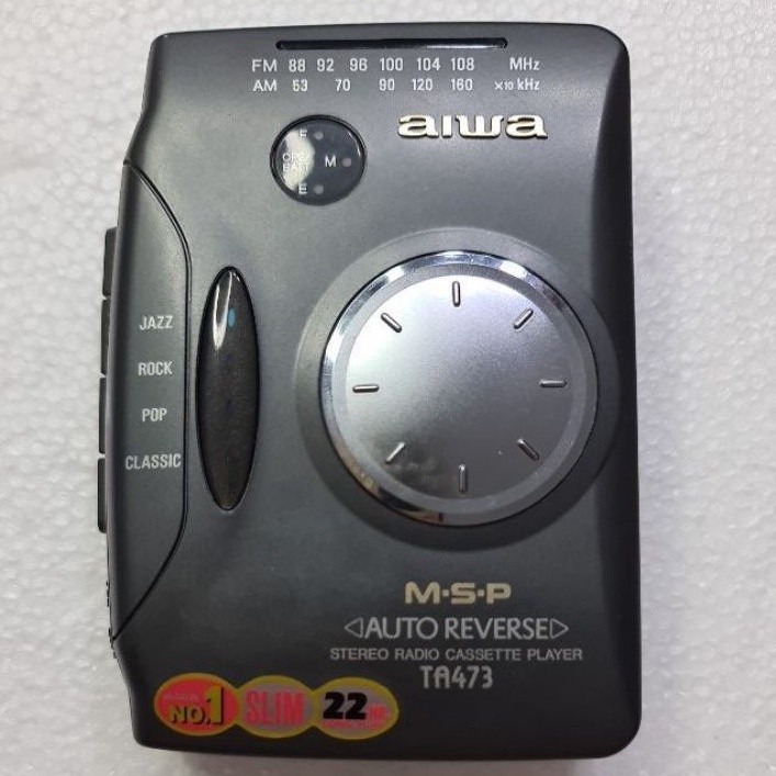 aiwa HS-TA473 AM/FM RADIO CASSETTE PLAYER | Shopee Malaysia