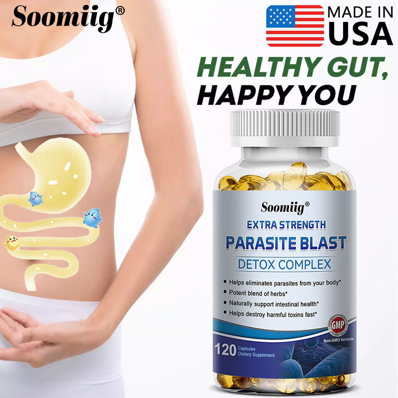 Soomiig Parasite Blast, Gut Health, Digestive Repair, Gastrointestinal ...